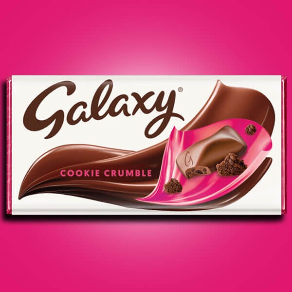 Galaxy Cookie Crumble Large Chocolate Bar – Discount Dragon