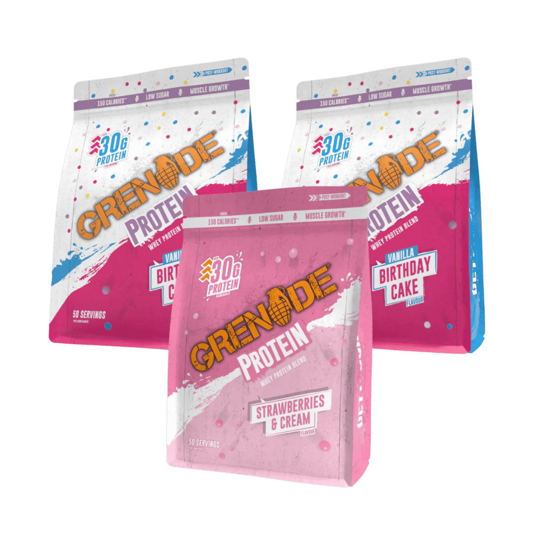 MULTIBUY 6kg Grenade Protein Powder - £49.99 – Discount Dragon