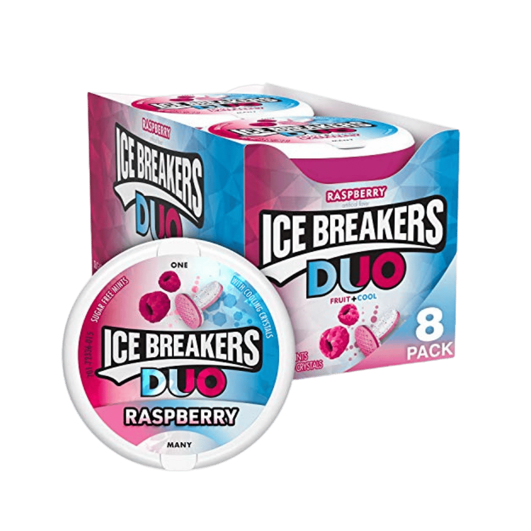 Ice Breakers Duo Raspberry Mint – Discount Dragon