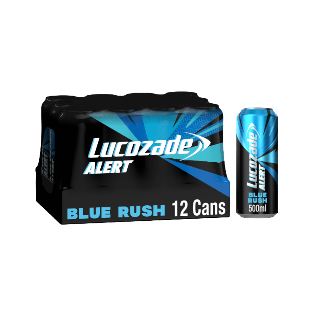 Case Lucozade Alert Blue Rush 12x500ml – Discount Dragon