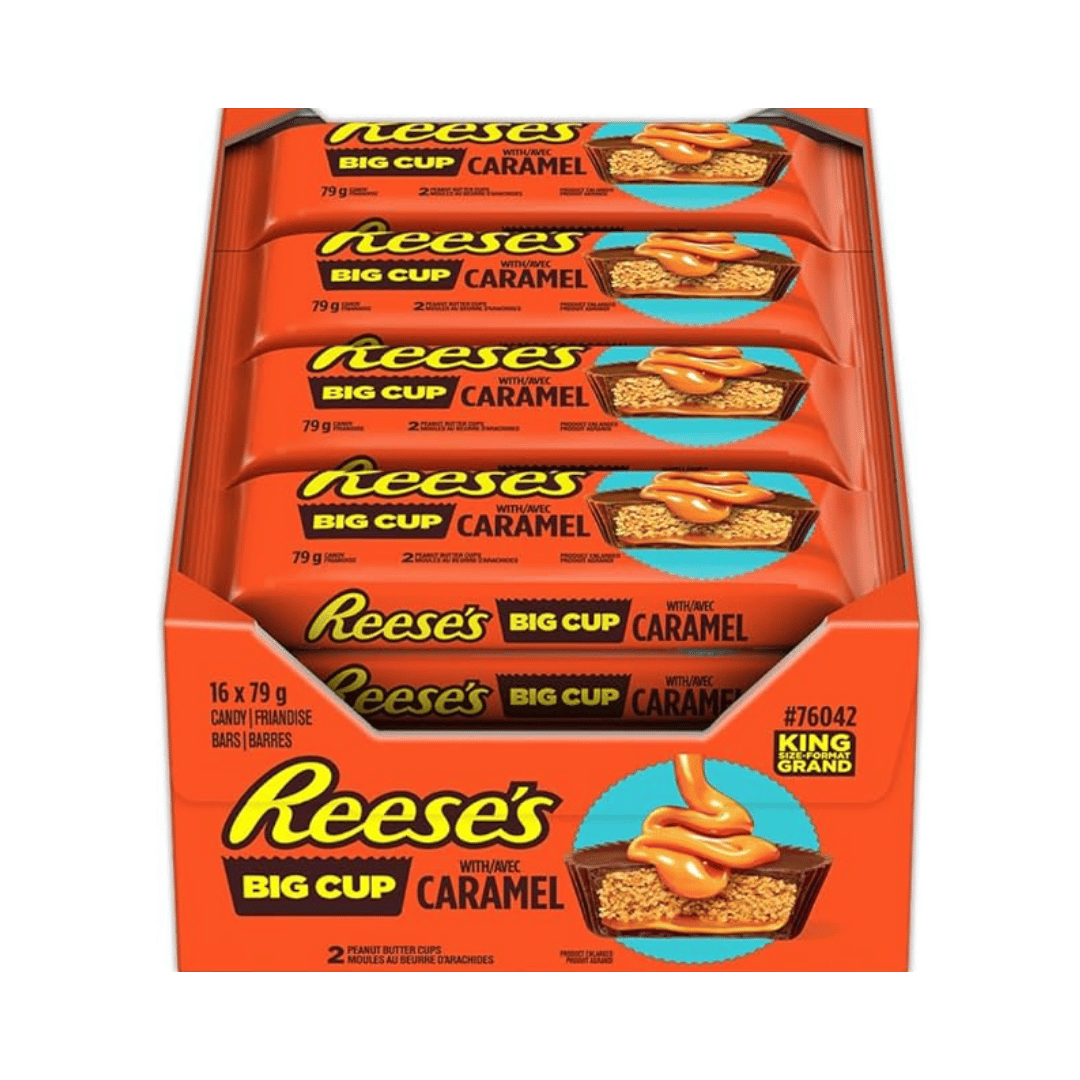 Reese's Big Cup Chocolate Caramel King Size – Discount Dragon