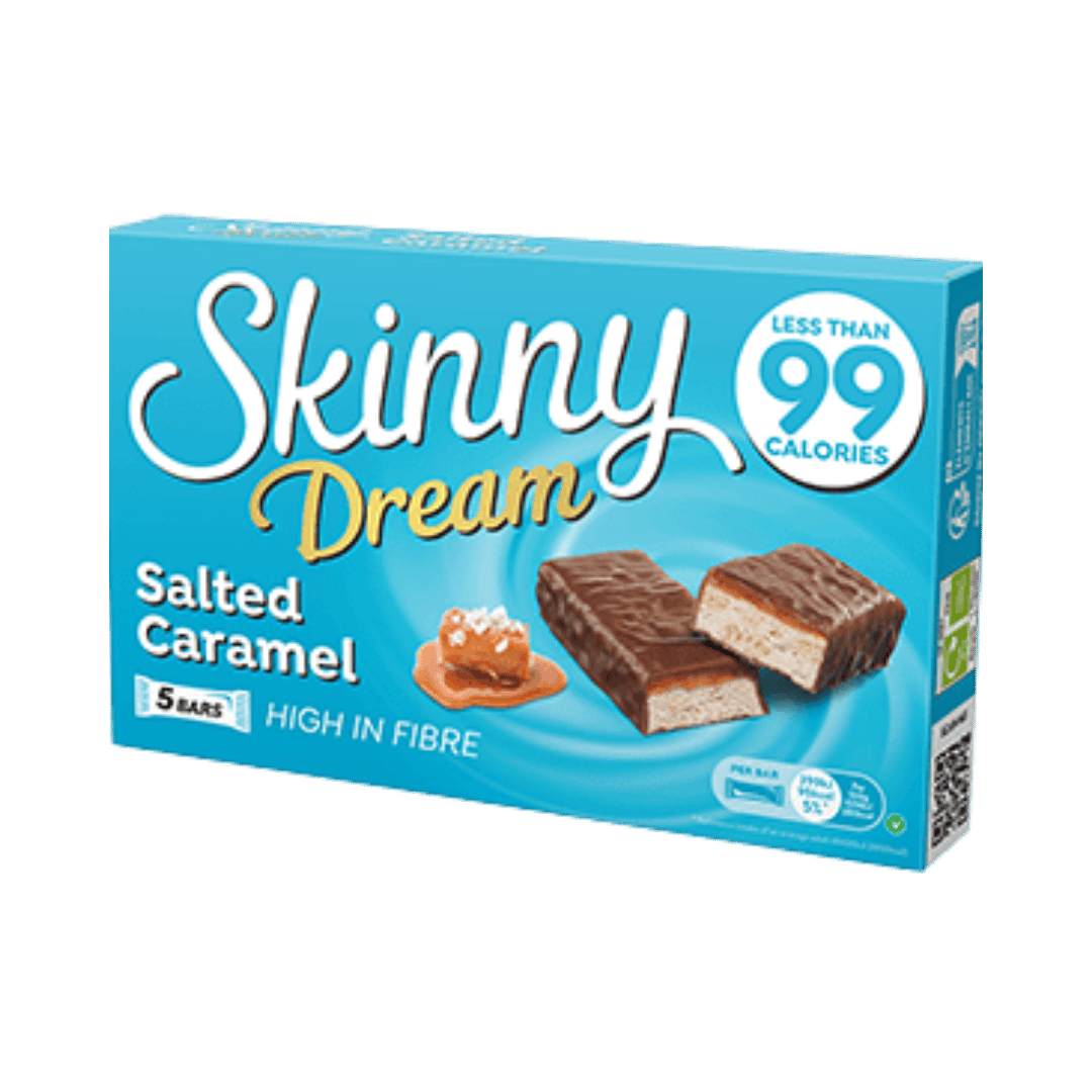 Skinny Dream Salted Caramel Bars – Discount Dragon