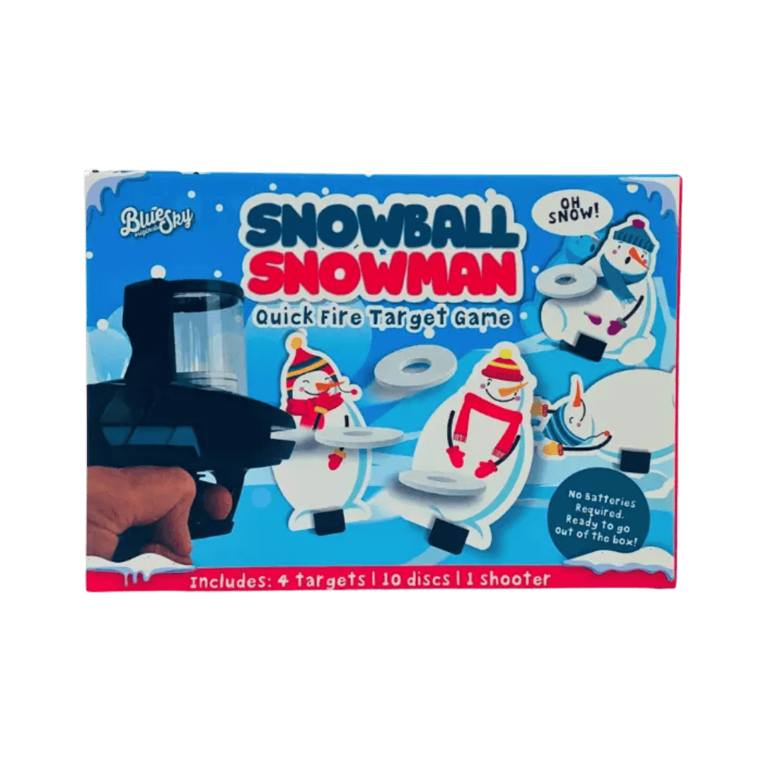 Snowball Snowman Quick Fire Target Game Gift – Discount Dragon