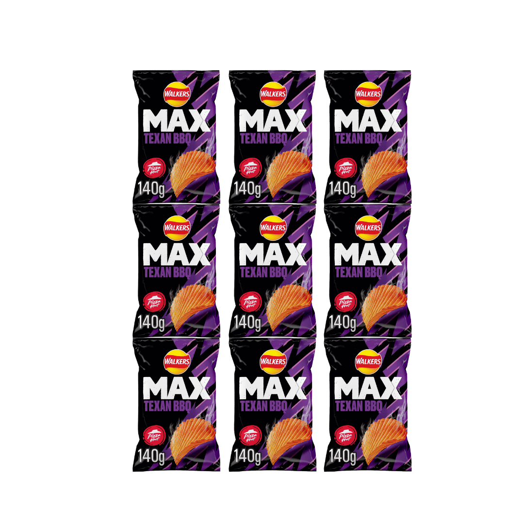 Walkers Max Texan BBQ Pizza Hut Crisps – Discount Dragon