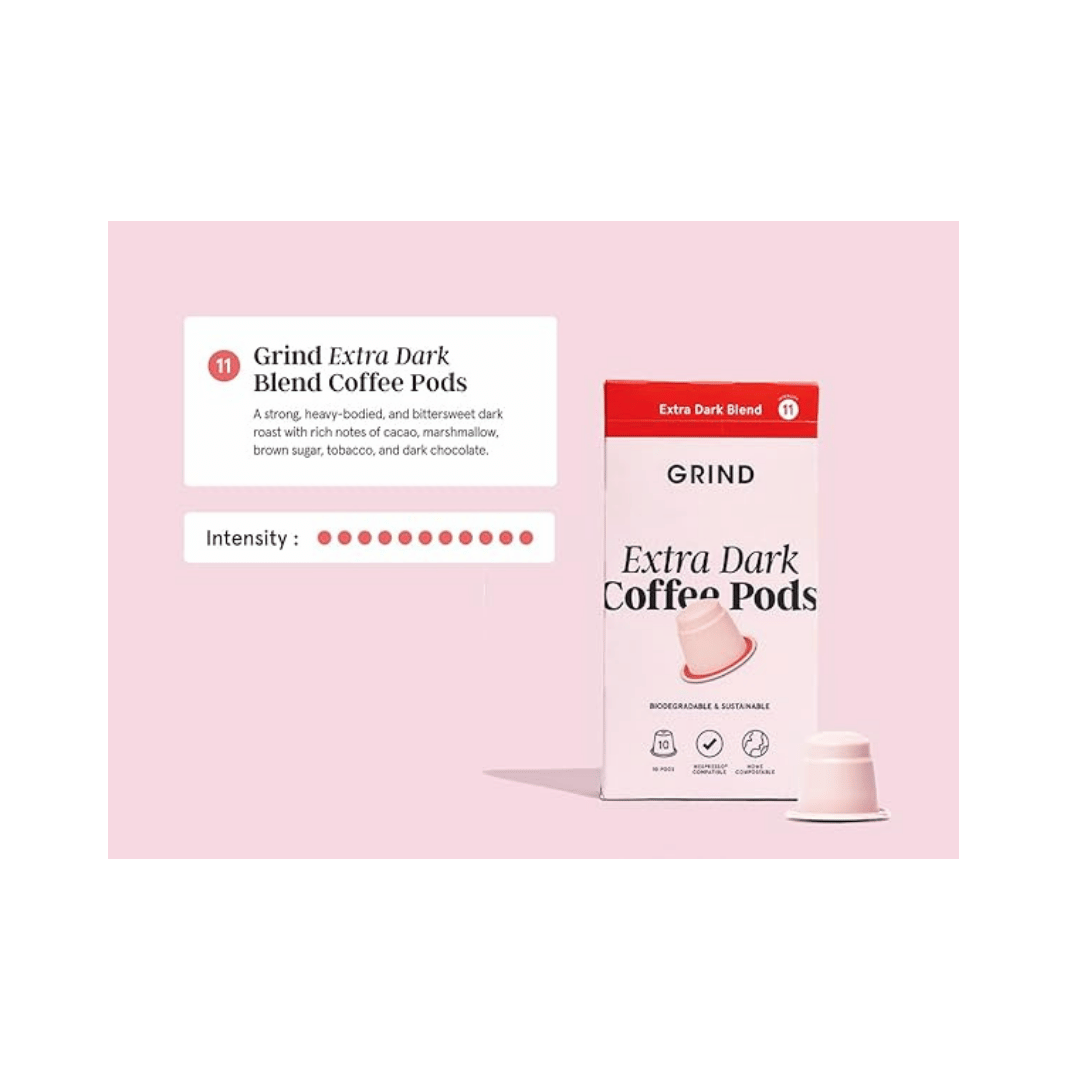 Grind Extra Dark Coffee Pods – Discount Dragon