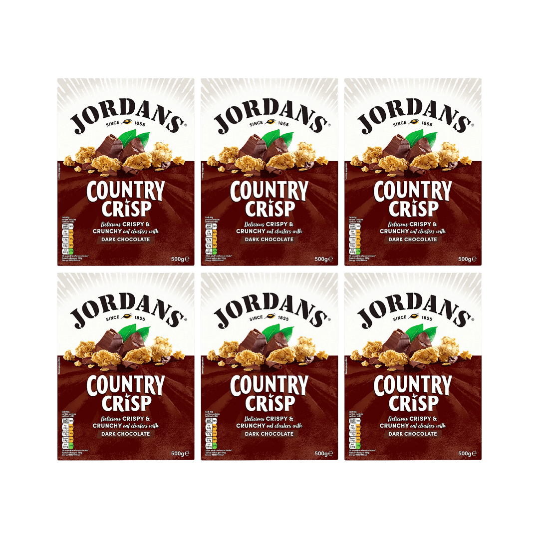 Jordans Country Crisp With 70% Cocoa Dark Chocolate – Discount Dragon